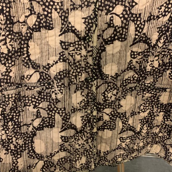 Anokhi | Jackets & Coats | Sz 4 Large Medium Xl Vintage Anokhi Block ...